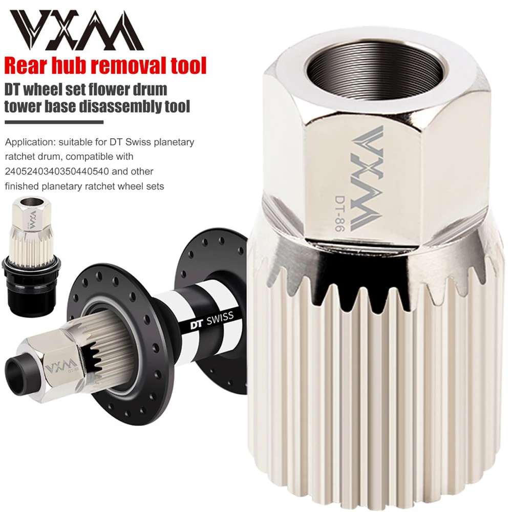 VXM Bicycle Repair Tools Rear Hub Locking Ring Nut Removal Installation ...