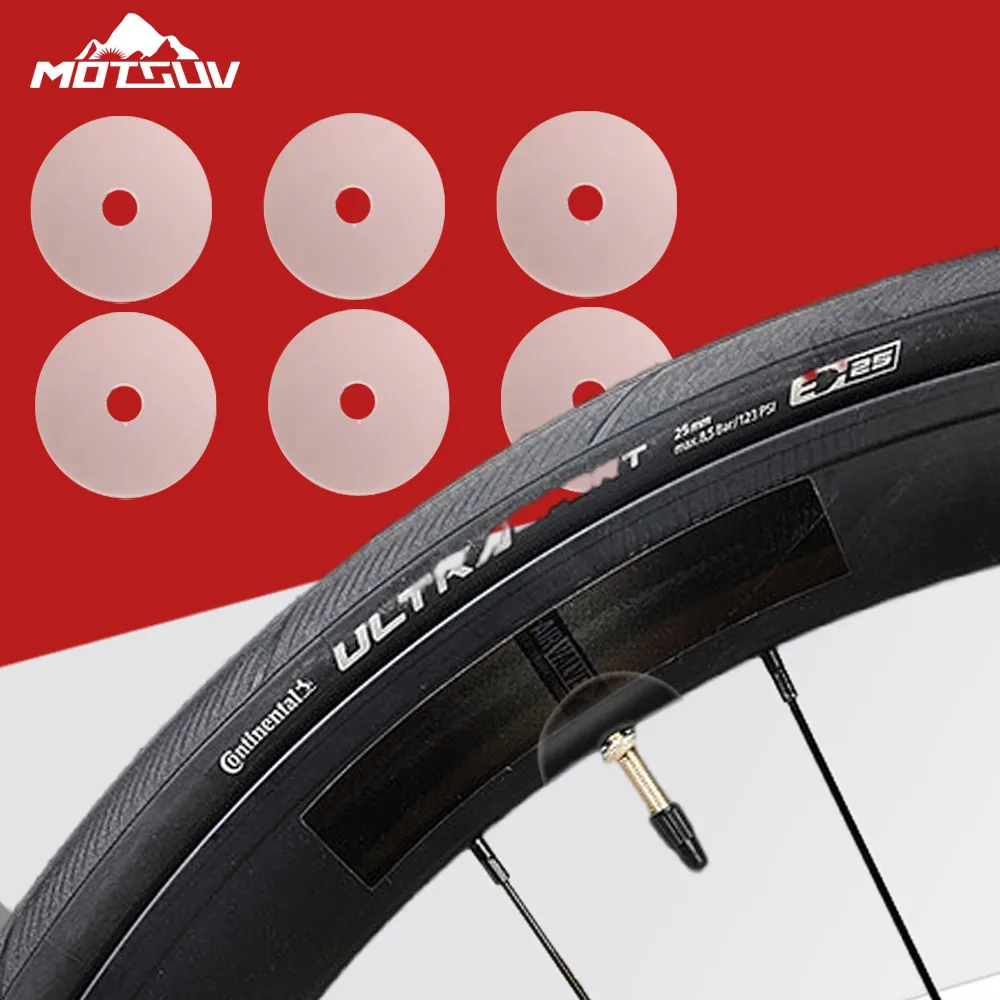 1-6pcs Bicycle Valve Rim Protection Sticker for FV Presta Tire Valve ...