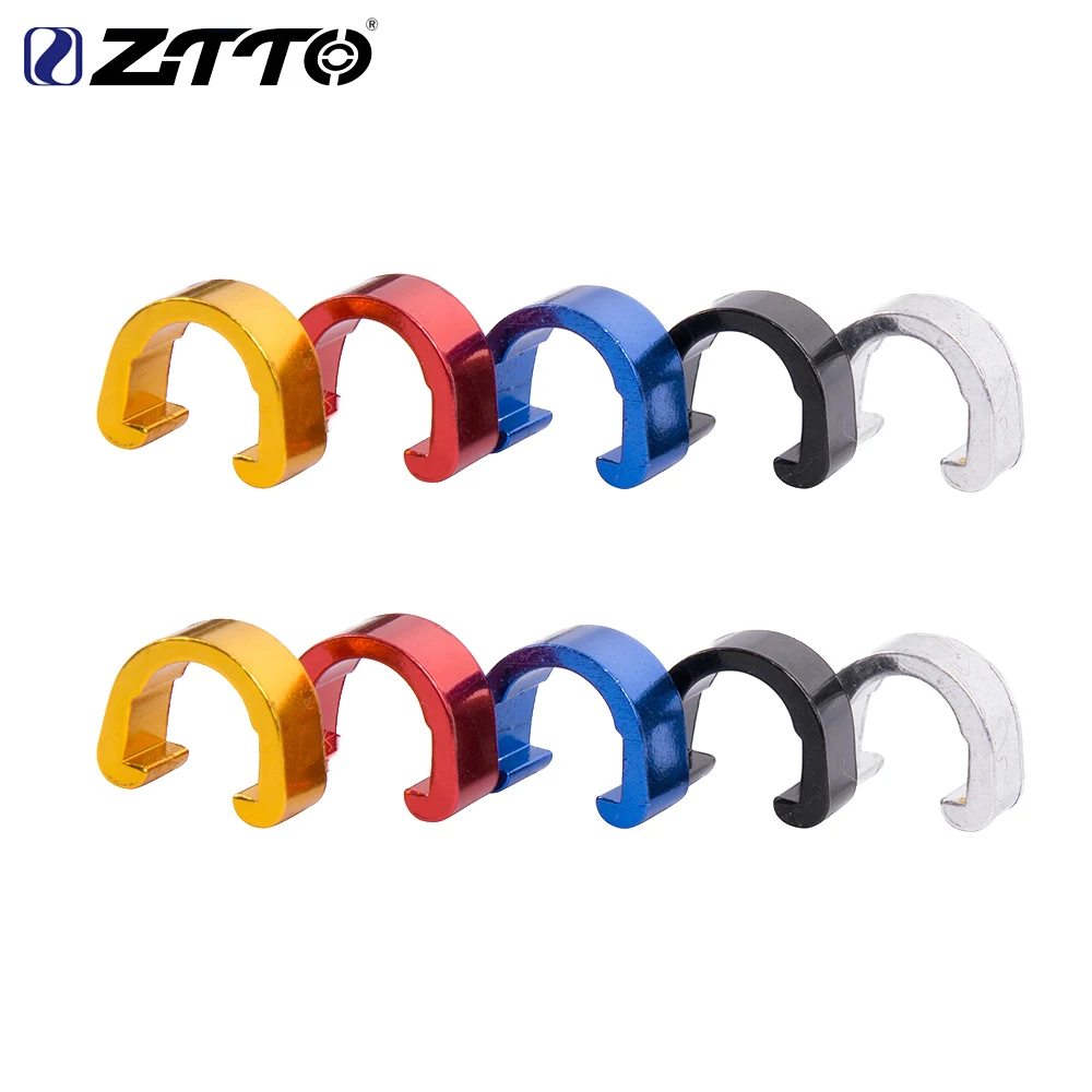 ZTTO 10Pcs Bicycle Brake Cable Shifter Line Buckle Tubing Cable C-Clip ...