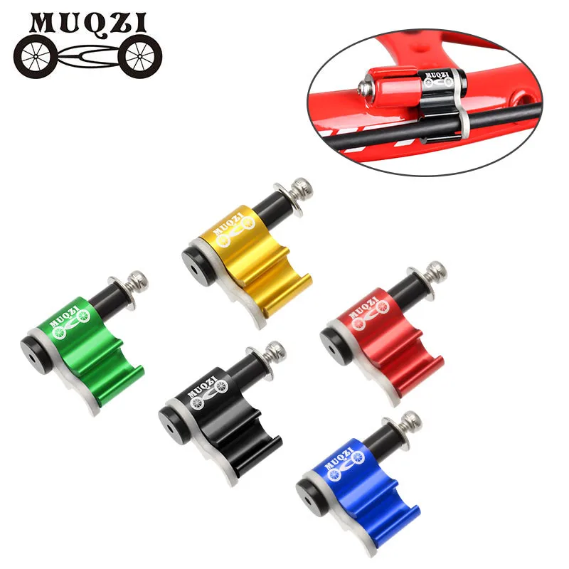 MUQZI 5PCS Bike Cable Guide Adapter Hydraulic Hose Fixed Clamp Shifters ...