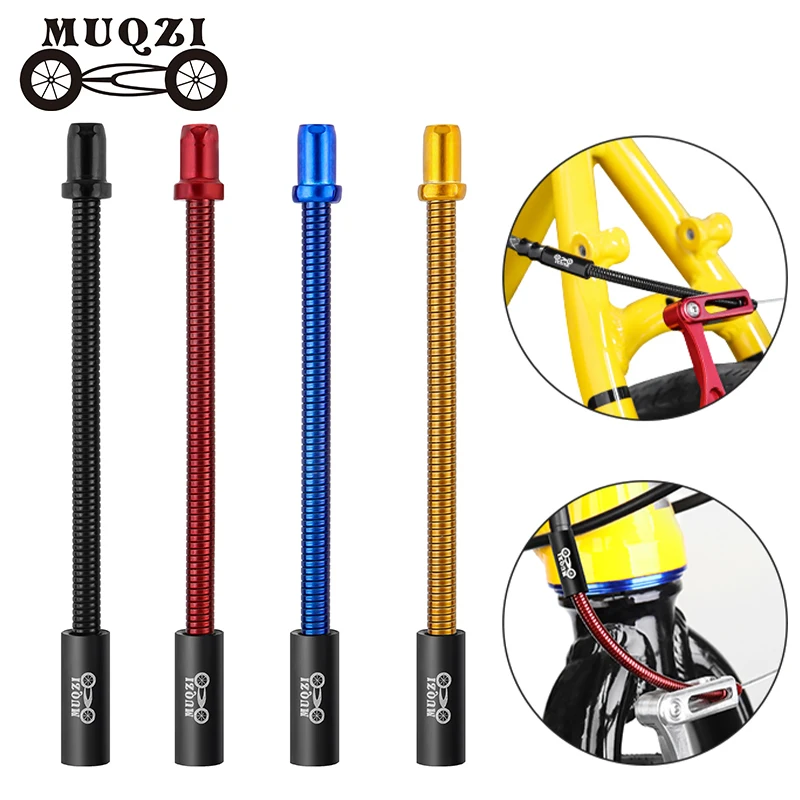 MUQZI 2PCS Spring V Brake Noodle Stainless Steel Mountain Road Folding ...