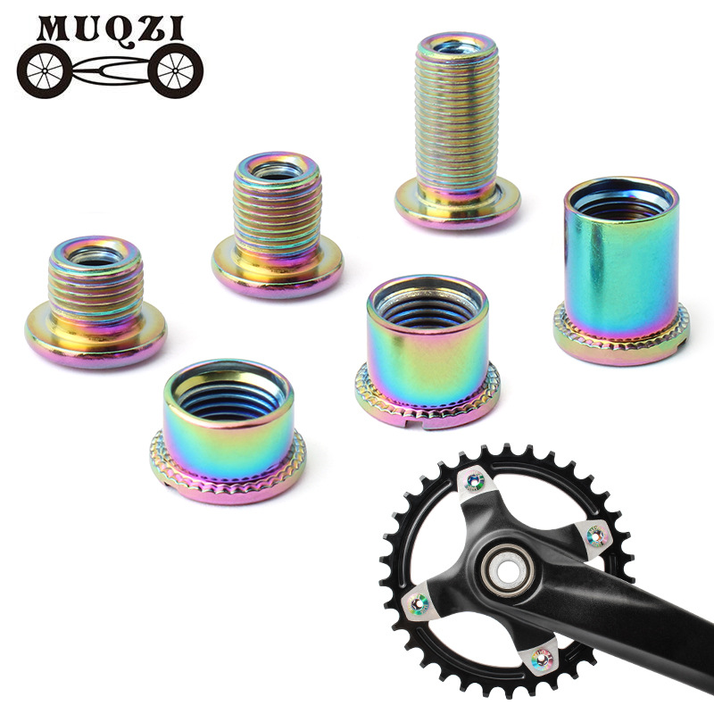 M8 Threaded Bolts Chainring Bolts Disc Triple Screws Crank Bolts ...