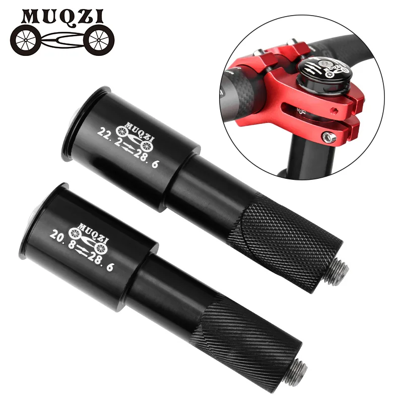 MUQZI MTB Road S Bike Fork Extention Adapter 20.8/22.2MM Stem Conversion Hanging Core Riser ...