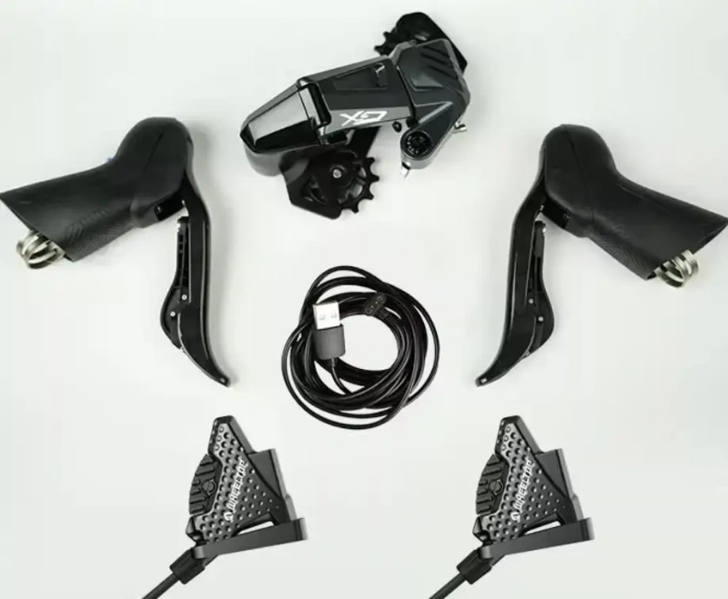 WHEELTOP EDS GeX Gravel Wireless Groupset, hydraulic disc brake, 3-14s
