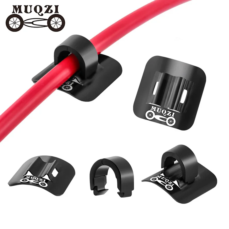 MUQZI MTB Bike Cable Guide Brake Shift Cable Base Guide Clip For ...