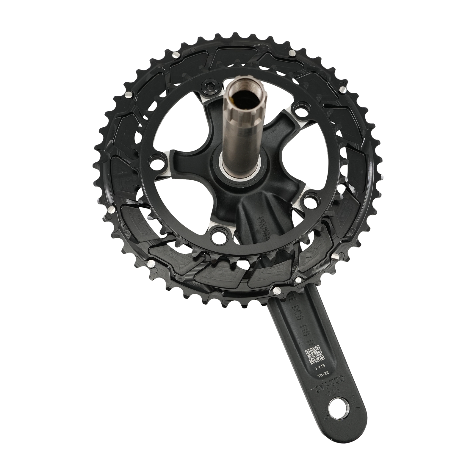 Stone 110bcd Round Double Chainring 5 bolts for 12S AXS Flattop Chain ...