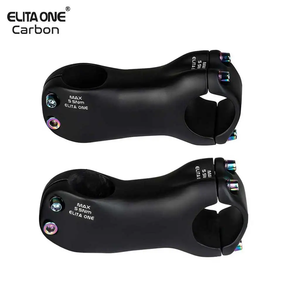 elitaone Carbon MTB Bicycle Stem 6/17 Degree 31.8mm Road Bike Stems ...