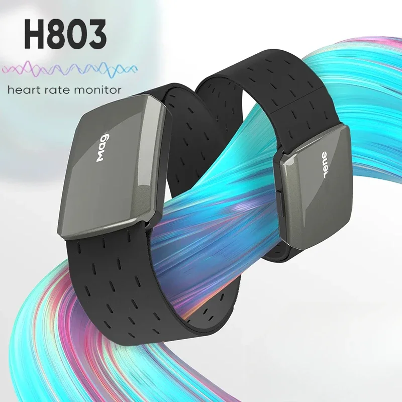 Magene H803 Heart Rate Monitor Arm Wrist Band Sensor Dual Mode ...