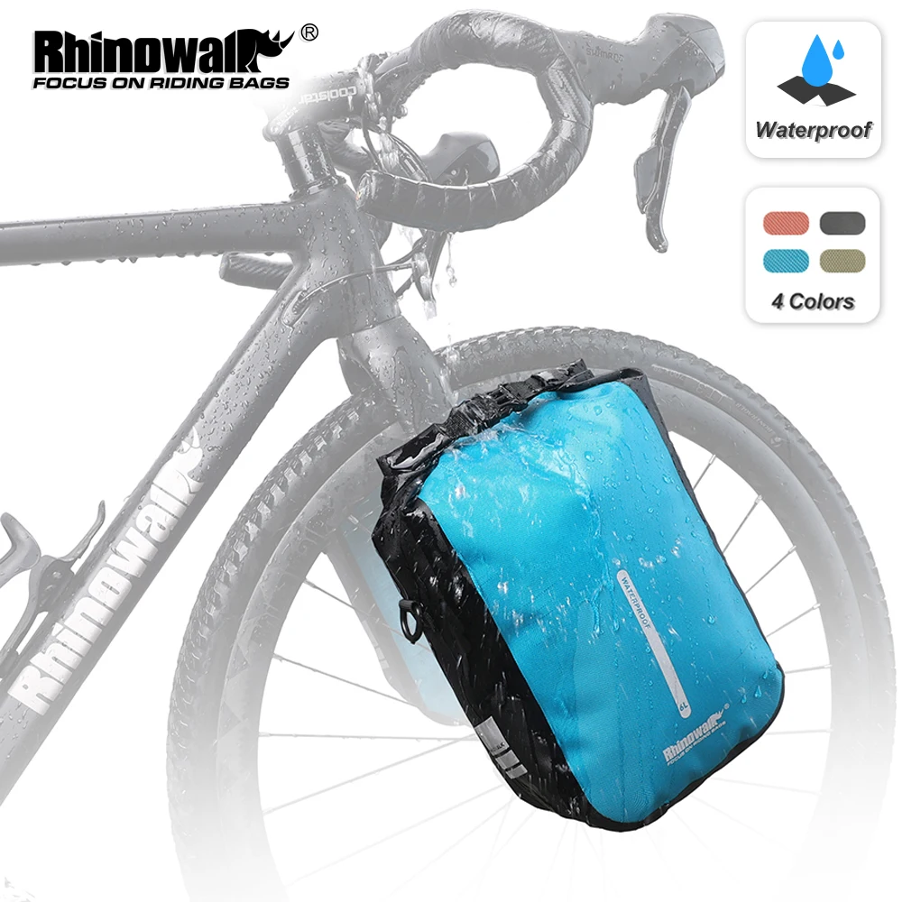 Rhinowalk Bike Front Fork Bag Bicycle Quick Release 4L-6L Pack For MTB ...