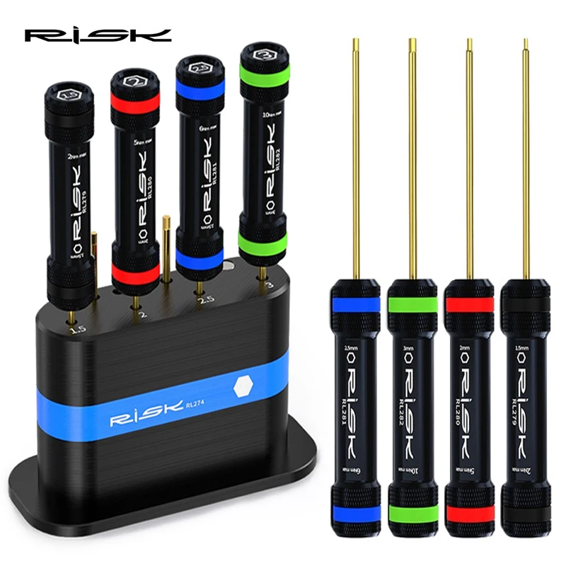 RISK MTB Road Bike Repair Tools Set Hexagonal Wrench Oil Disc Hand ...