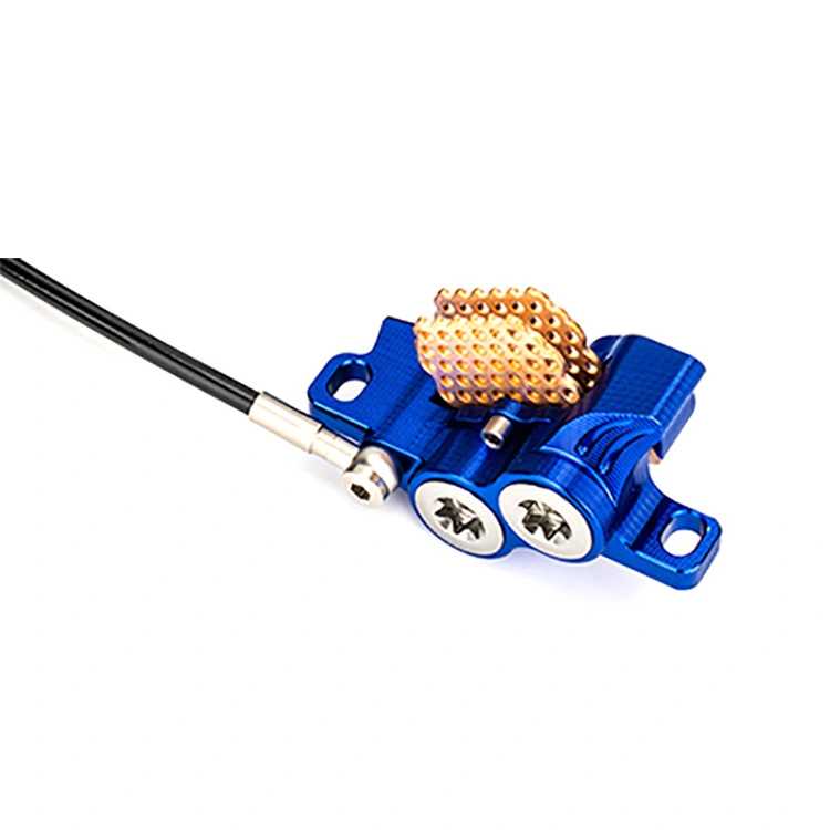 ZTTO Mountain Bike Hydraulic Disc Brake Set 5-Line Body with Oil Needle ...