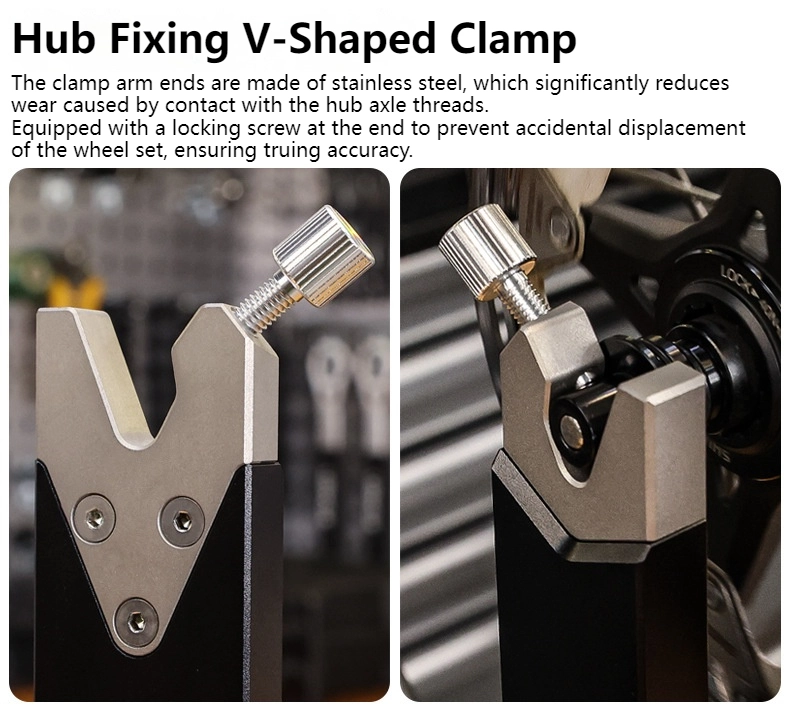 LEBYCLE Wheel Truing Stand 06 Heavy-Duty Alloy and Stainless Steel ...