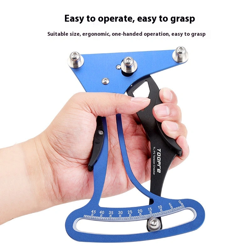 TOOPRE Bicycle Spoke Tension Meter Steel Wire Tension Adjustment Wrench ...