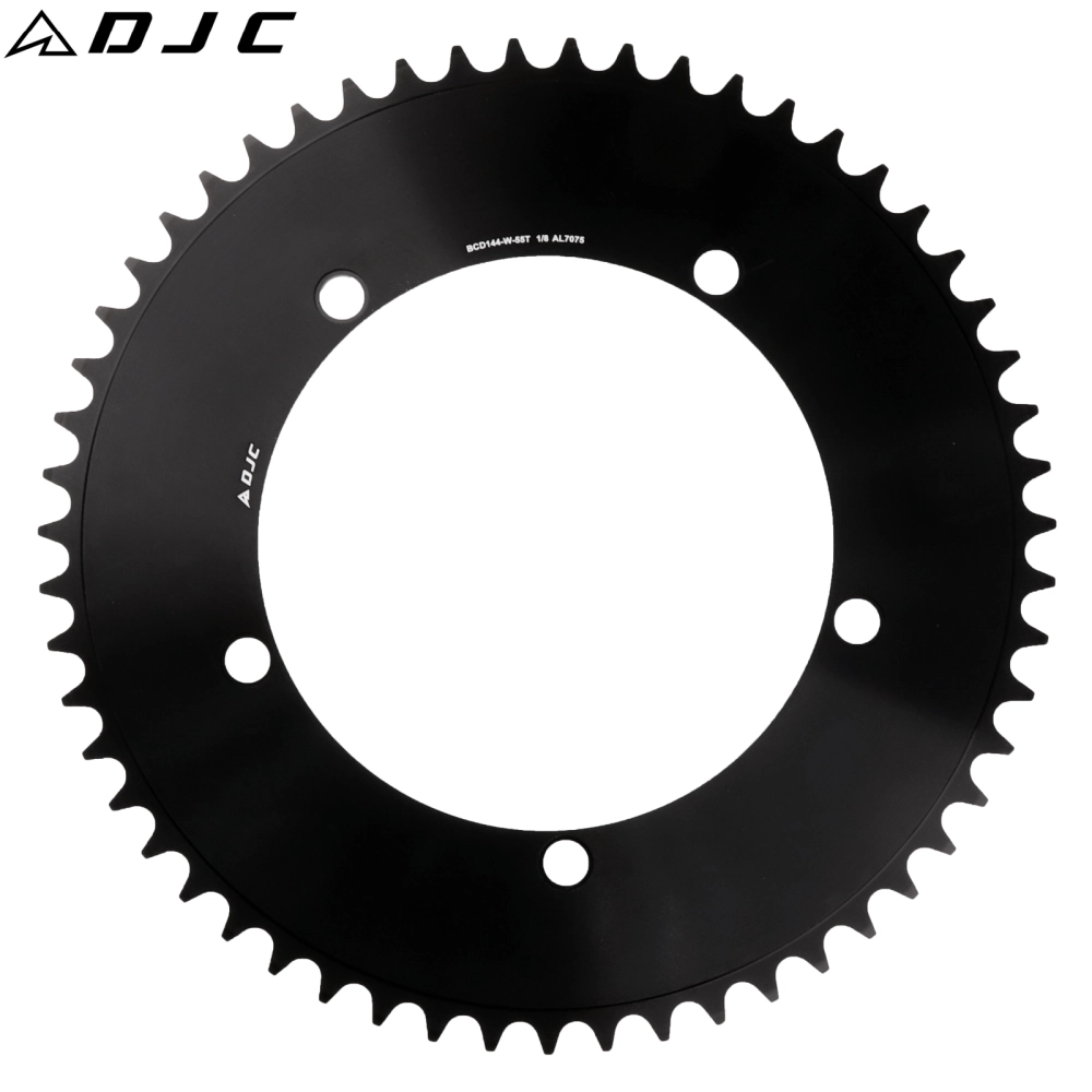 DJC 144BCD Round Chainring Fixed Gear Fixie Track Bike 47T 49 51 53 55 ...