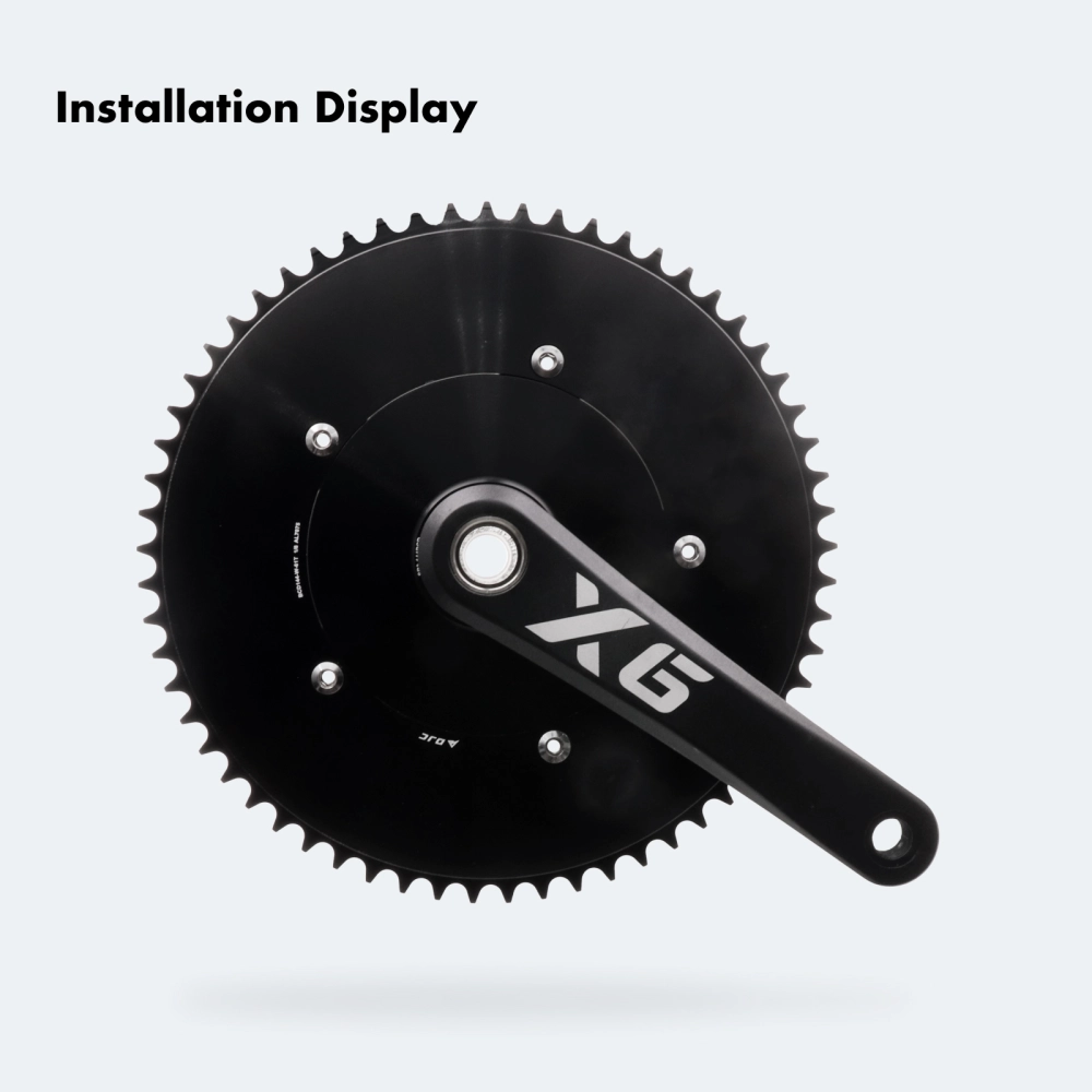 DJC 144BCD Round Chainring Fixed Gear Fixie Track Bike 47T 49 51 53 55 ...