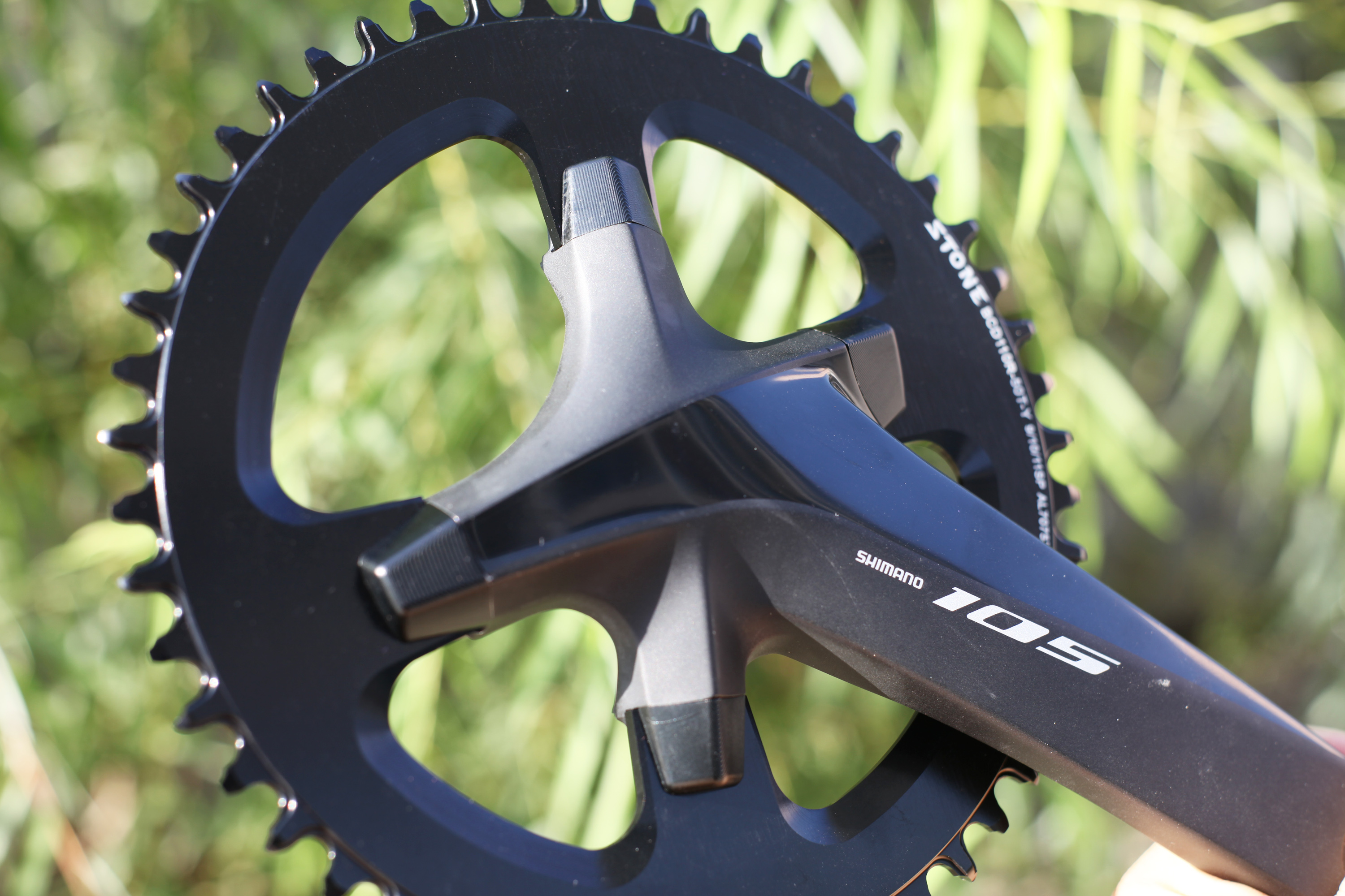 Stone AL7075 Chainring Cap for 105 R7100 R8100 R9200 R7000 R8000 R9100 ...