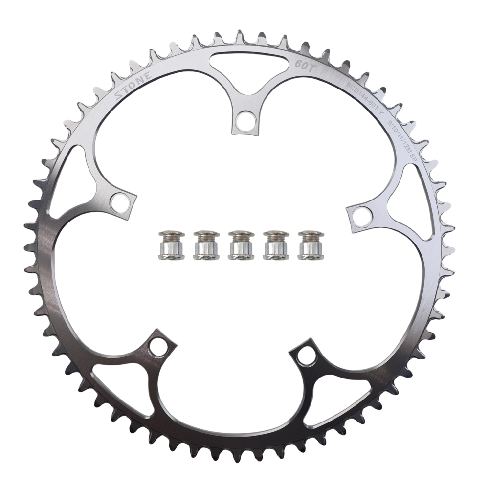 Stone 144BCD Chainring Track Bike fixie Fixed Gear Narrow n Wide 44 46 ...