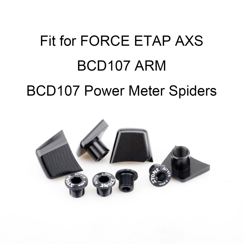 STONE Chainring Decoration Bolts Covers for SRAM Force BCD107 12-Speed ...