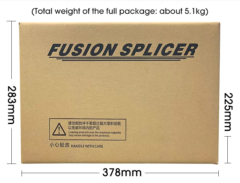 SKL A-87S Fully Automatic Mini Fiber Fusion Splicer FTTH Optical Fiber ...