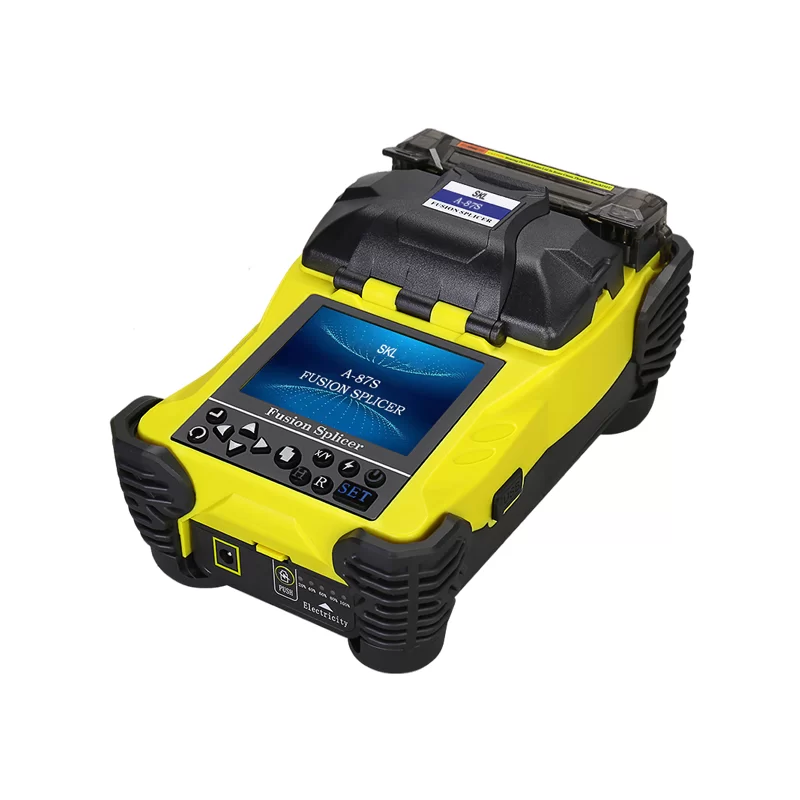 SKL A-87S Fully Automatic Mini Fiber Fusion Splicer FTTH Optical Fiber ...