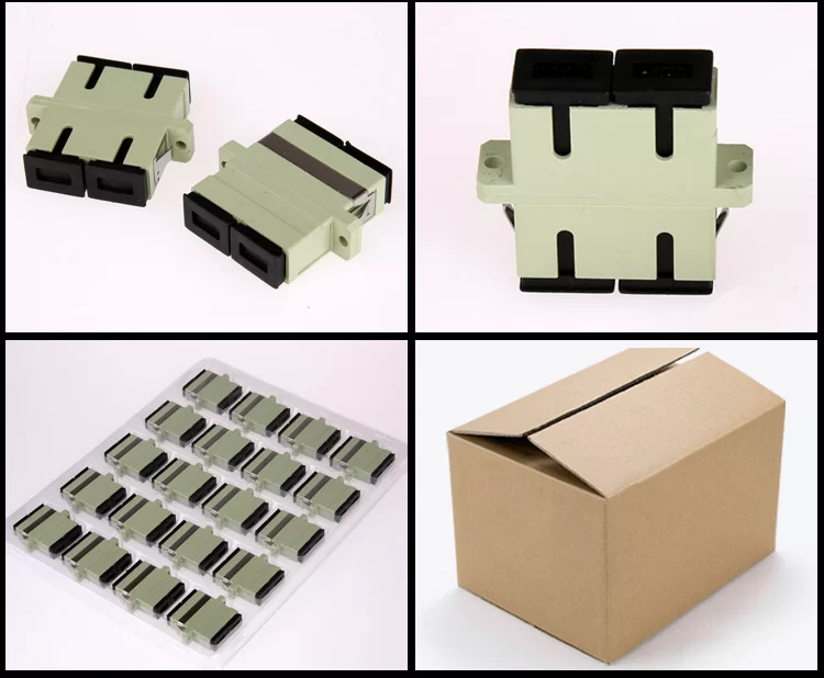 Fiber Optic Coupler SC/UPC-SC/UPC Multimode Beige Duplex Adapter,Fiber ...