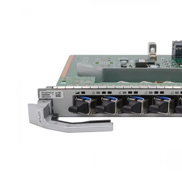 HUAWEI GPUF 16 Ports H901 GPON OLT Board With Full SFP Modules For ...