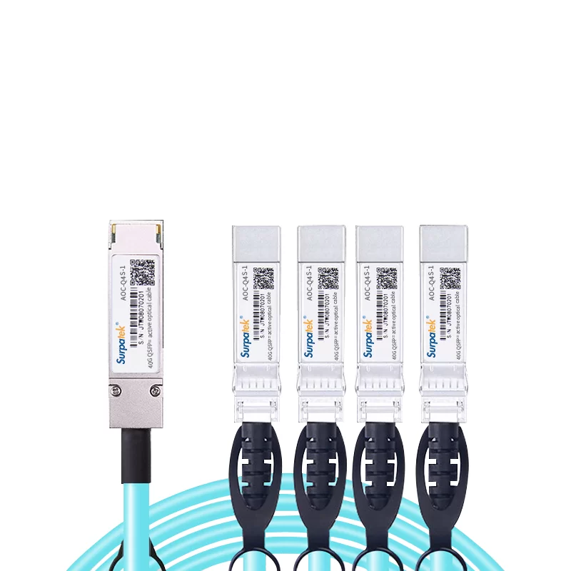 Cisco QSFP-100G-AOC50CM Compatible 100G QSFP28 Active Optical Cable 0.5m (2ft),Active Optical ...