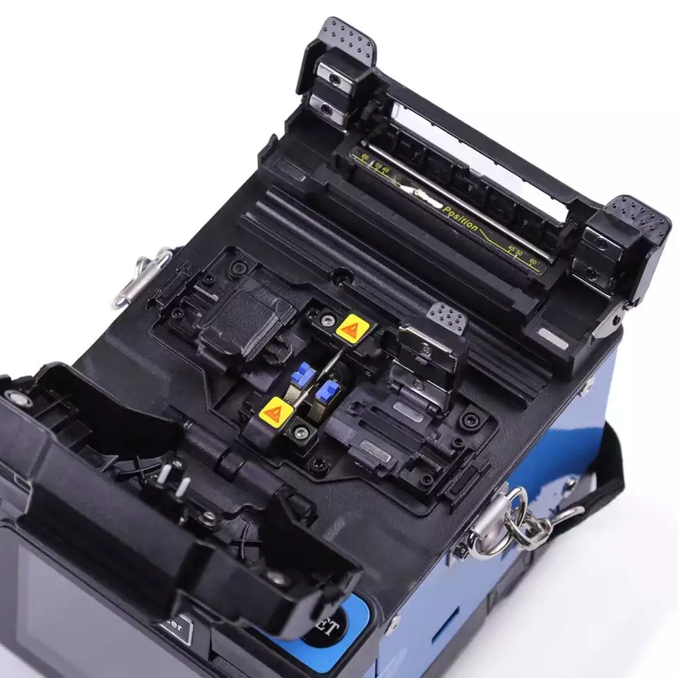 JW4108H Fusion Splicer FTTH Fibre Welding Optical Fiber 4 Motors 7S ...