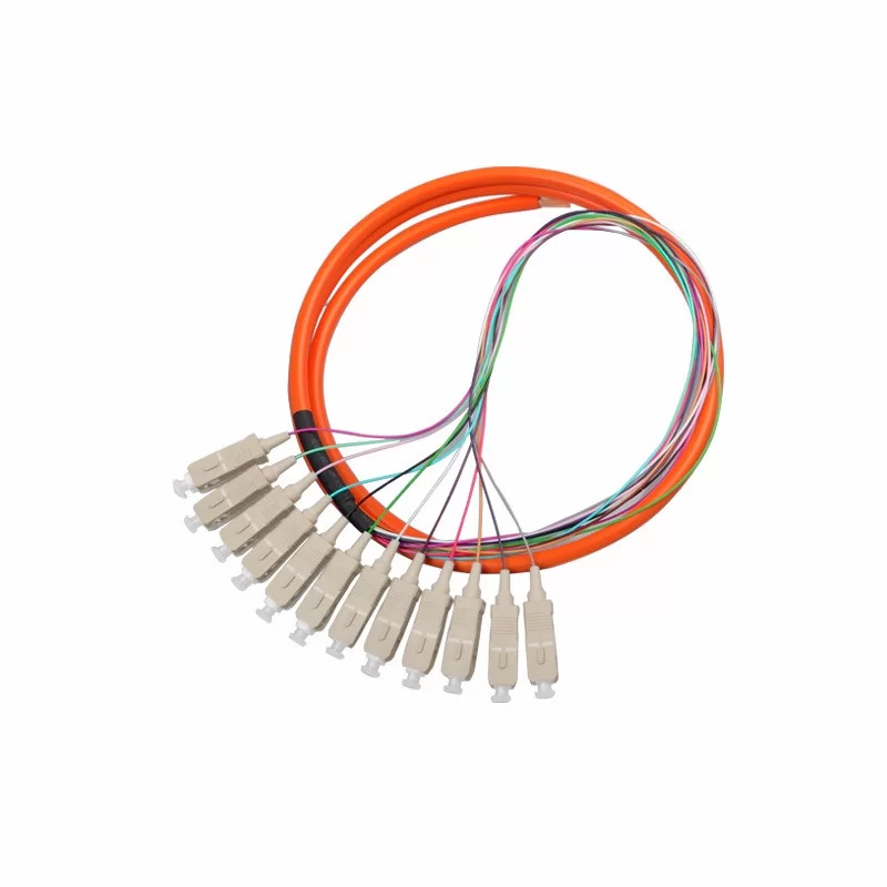Fiber patch cord Pigtail 12 Core SC/UPC MM OM1 Multimode,Fiber Patch Cord,Fiber Pigtails