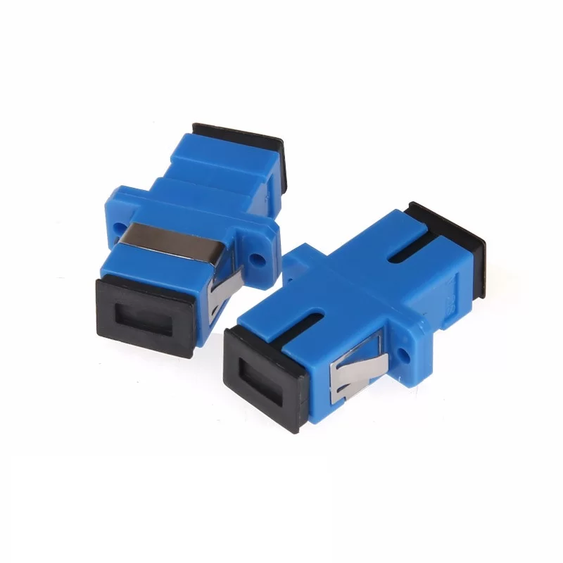 Fiber Optic Coupler SC/UPC-SC/UPC Single mode Blue Simplex Adapter ...
