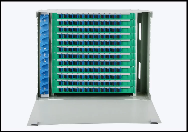 ODF Optical Distribution Frame 144Core SC/UPC Coupler With Pigtail ...