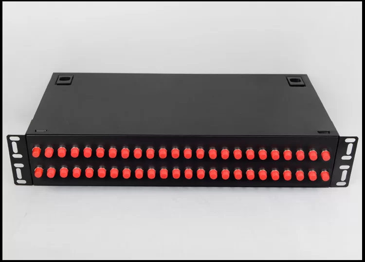 Fiber Patch Panel 48Ports Installed 48Core FC/UPC High density terminal ...
