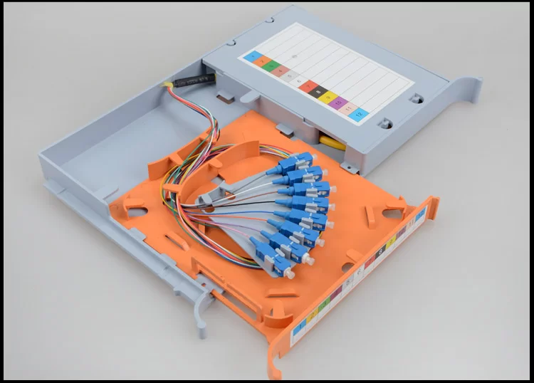 ODF Optical Distribution Frame With 12 Core SC/UPC Pigtail Optical ...