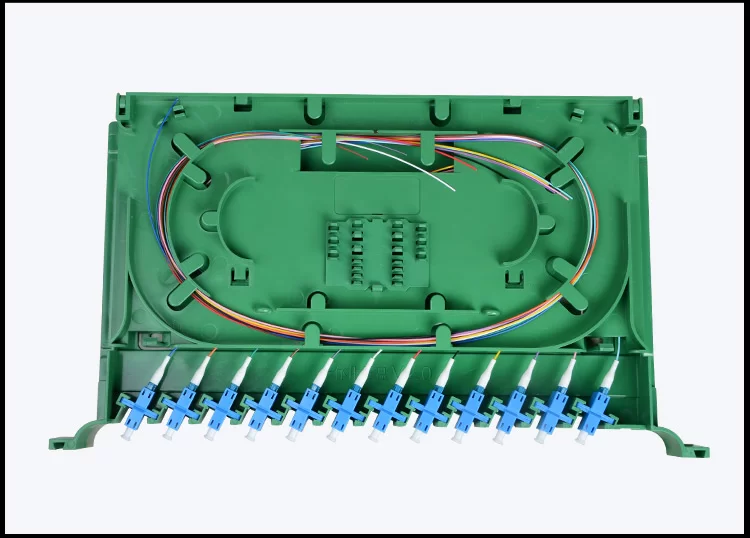 ODF Optical Distribution Frame 12 Core LC/UPC Coupler With Pigtail ...