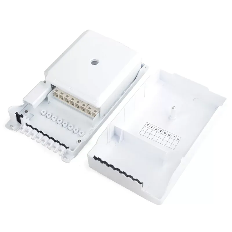 IP65 fiber splitter box Pon System FTTH 8 ports Fiber optical ...