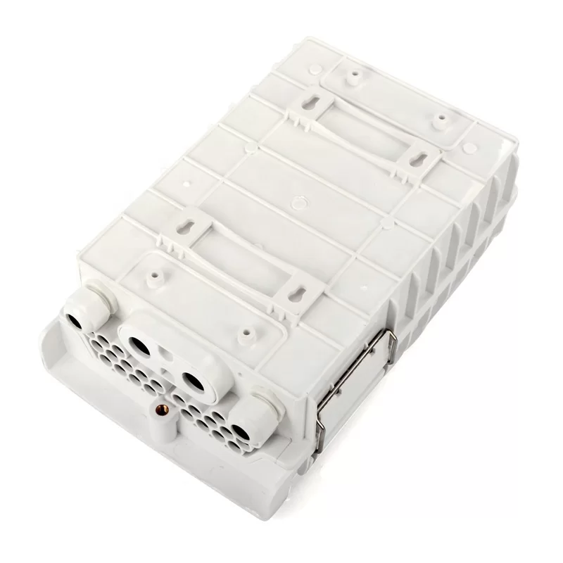 4 inlet 24 out Fiber Optic Distribution Box midspan port uncut design ...
