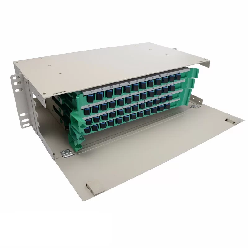 ODF Optical Distribution Frame 48Core SC/UPC Coupler With Pigtail ...
