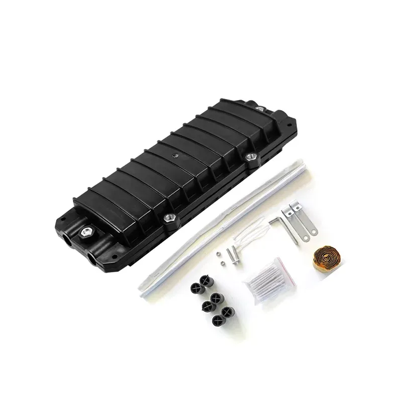 Fiber Optic Joint Closure 2 inlet 2 out 12 Core in tray max capacity 12 ...