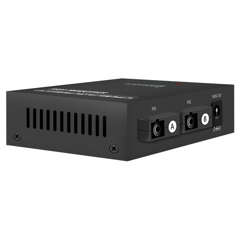 Ethernet Fiber Switch 2F4E 2xSC 4xRJ45 Media Converter Ethernet to ...