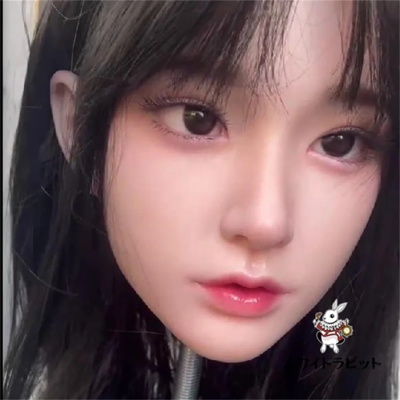 A03 硬質シリコン 植毛可能 等身大ドール ラブドール ドールヘッド