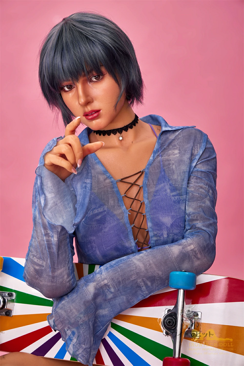 Irontech Doll S29ヘッド 153cm Fカップフルシリコン製 等身大ドール ラブドール 正規代理 フルシリコン製 等身大ドール ...