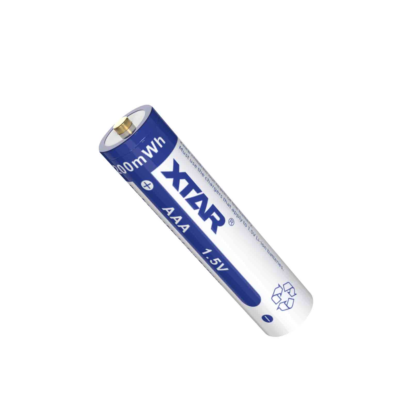XTAR 1.5V AAA 1200mWh rechargeable Li-ion Battery