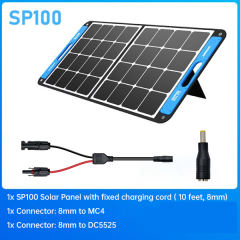 XTAR SP100 Portable Solar Panel 100W with Foldable Kickstand