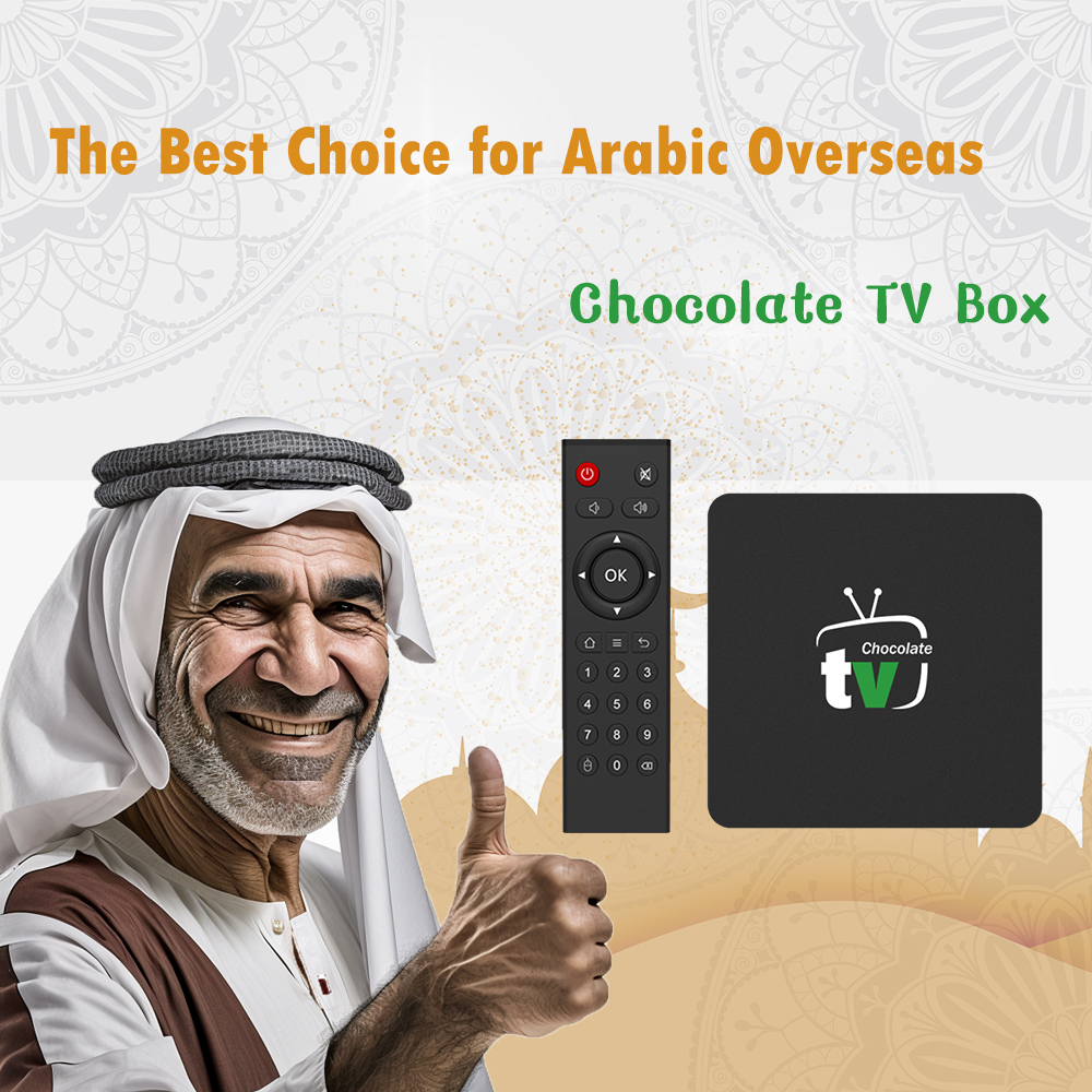 Chocolate Arabic TV Box Android Amlogic S912 Octa Core 4K Smart Set Top Box