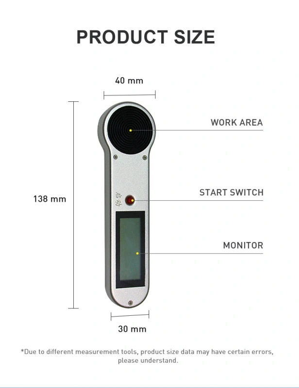 Laser Power Meter Handheld CO2 Laser Tube Power Meter 0-200W