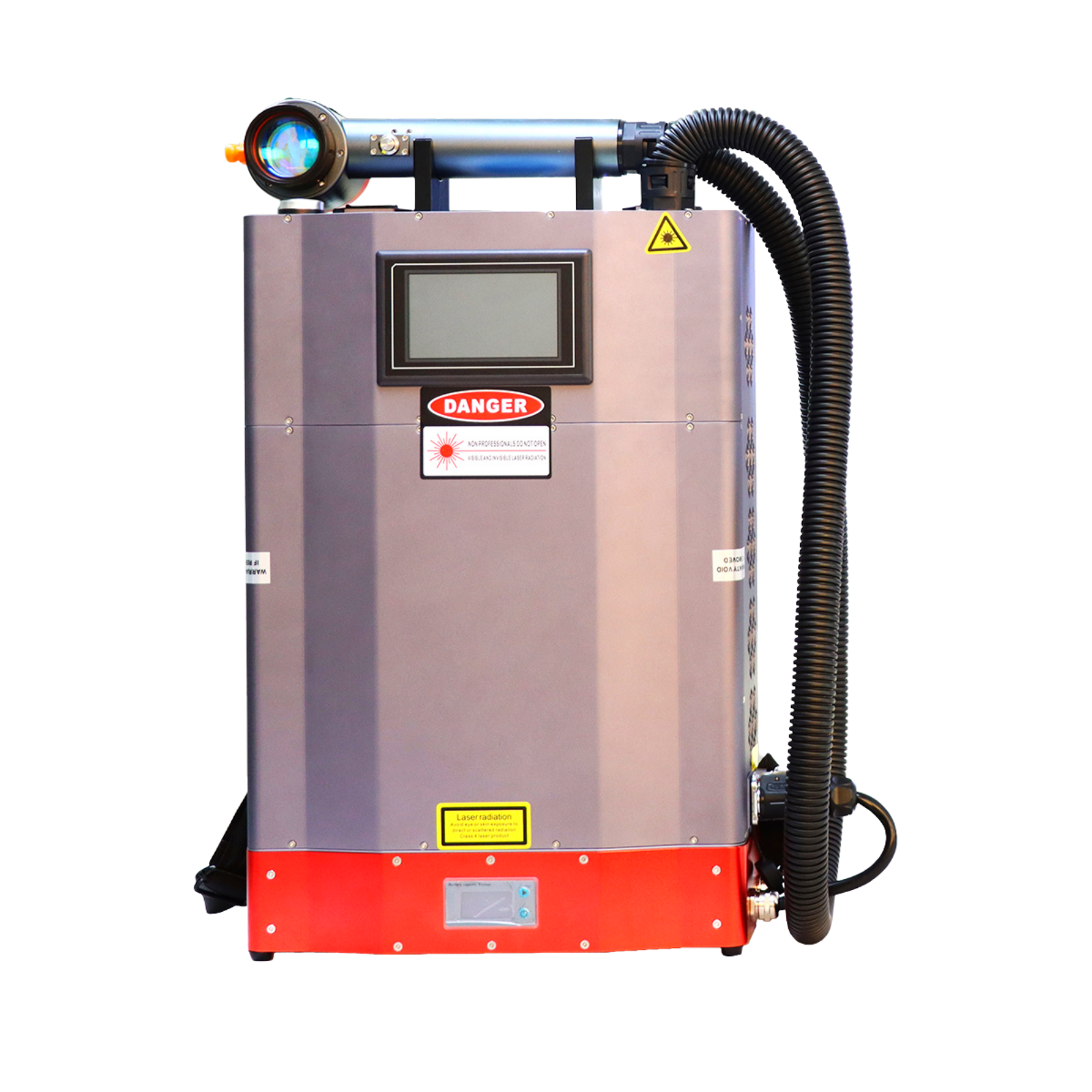 MCWlaser Rust Removal 100watt Rechargeable Pulsed Backpack Fiber Laser ...