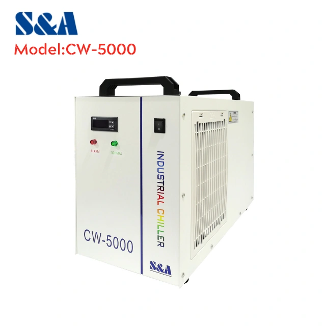 S&A Genuine CW-5000TG Industrial Water Chiller Cooling Water EU Stock