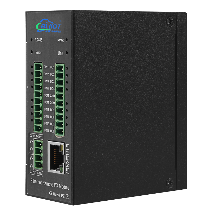 Modbus Ethernet Tcp Client And Tcp Server Remote Io Module 5792