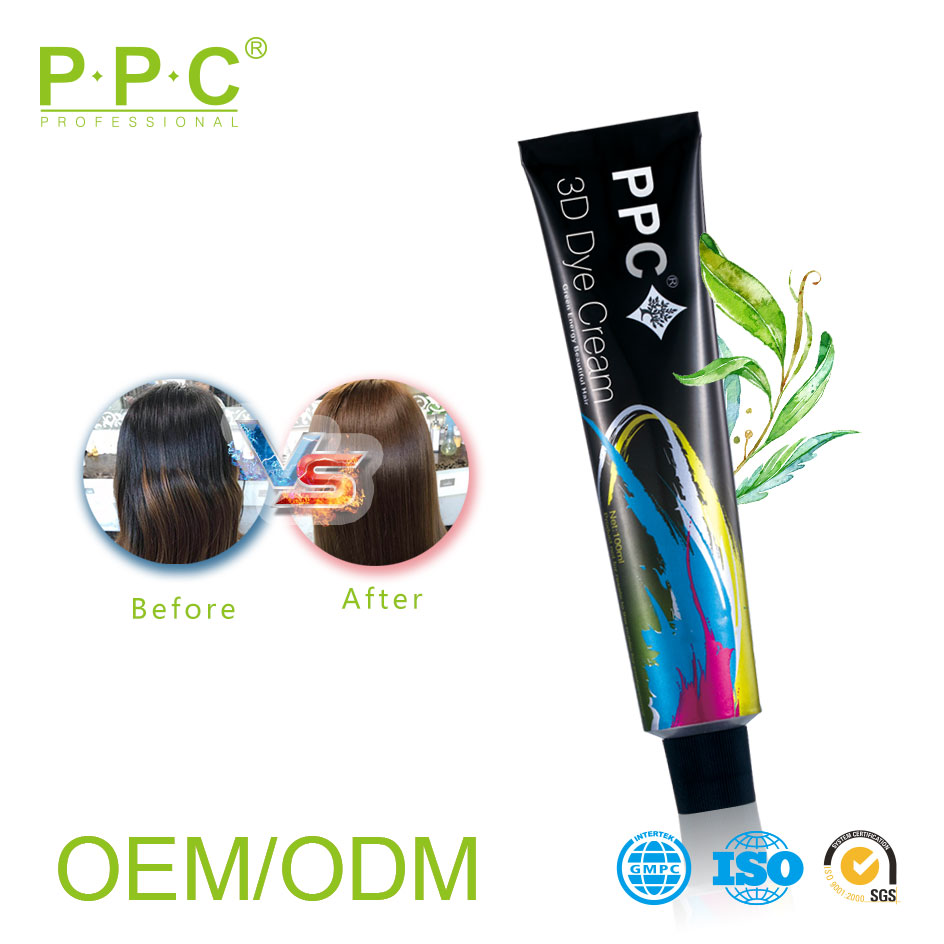 PPC hair color cream/hair dye cream,ash blonde hair color,Permanent ...