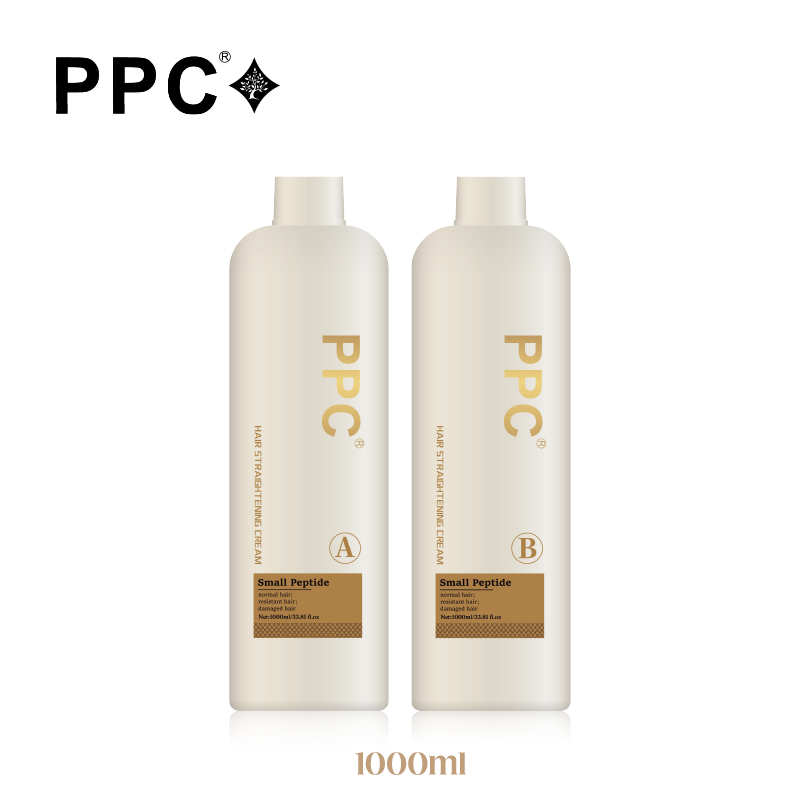 PPC Small Peptide hair straightening cream 1000ml*2,Hair Straightening ...